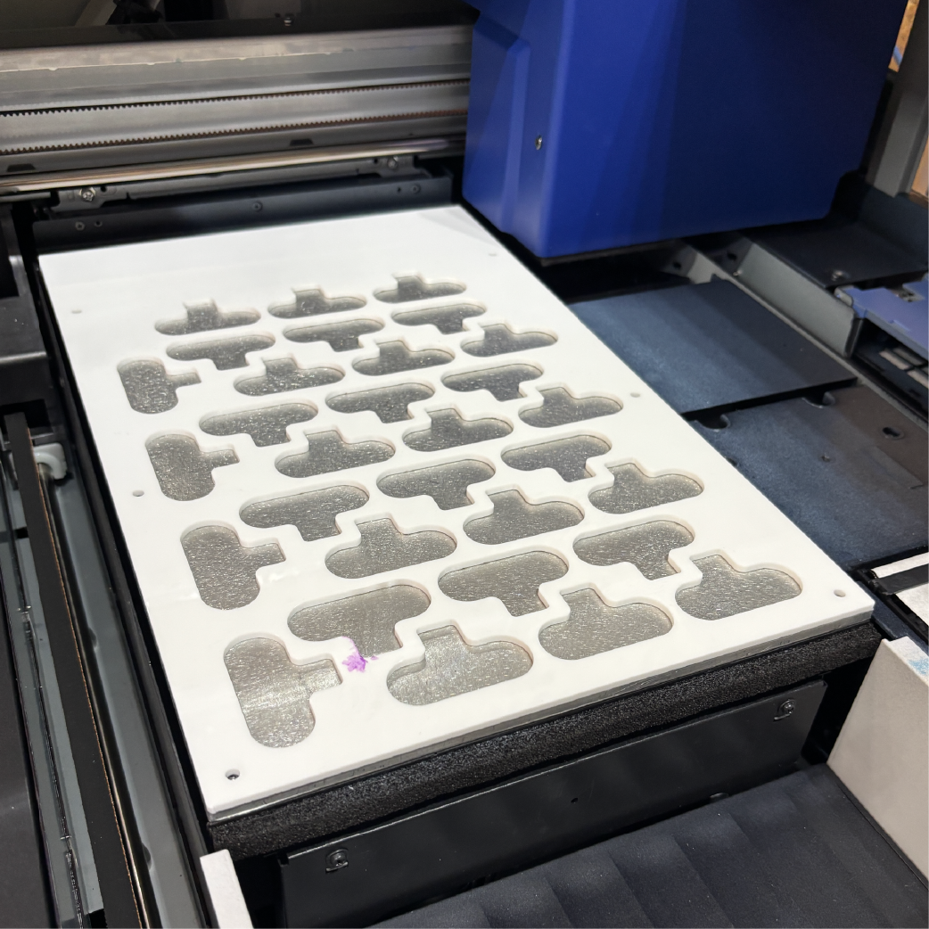 Aluminium Bed (for easy jig mounting) Epson V1000 – Metaza Ltd