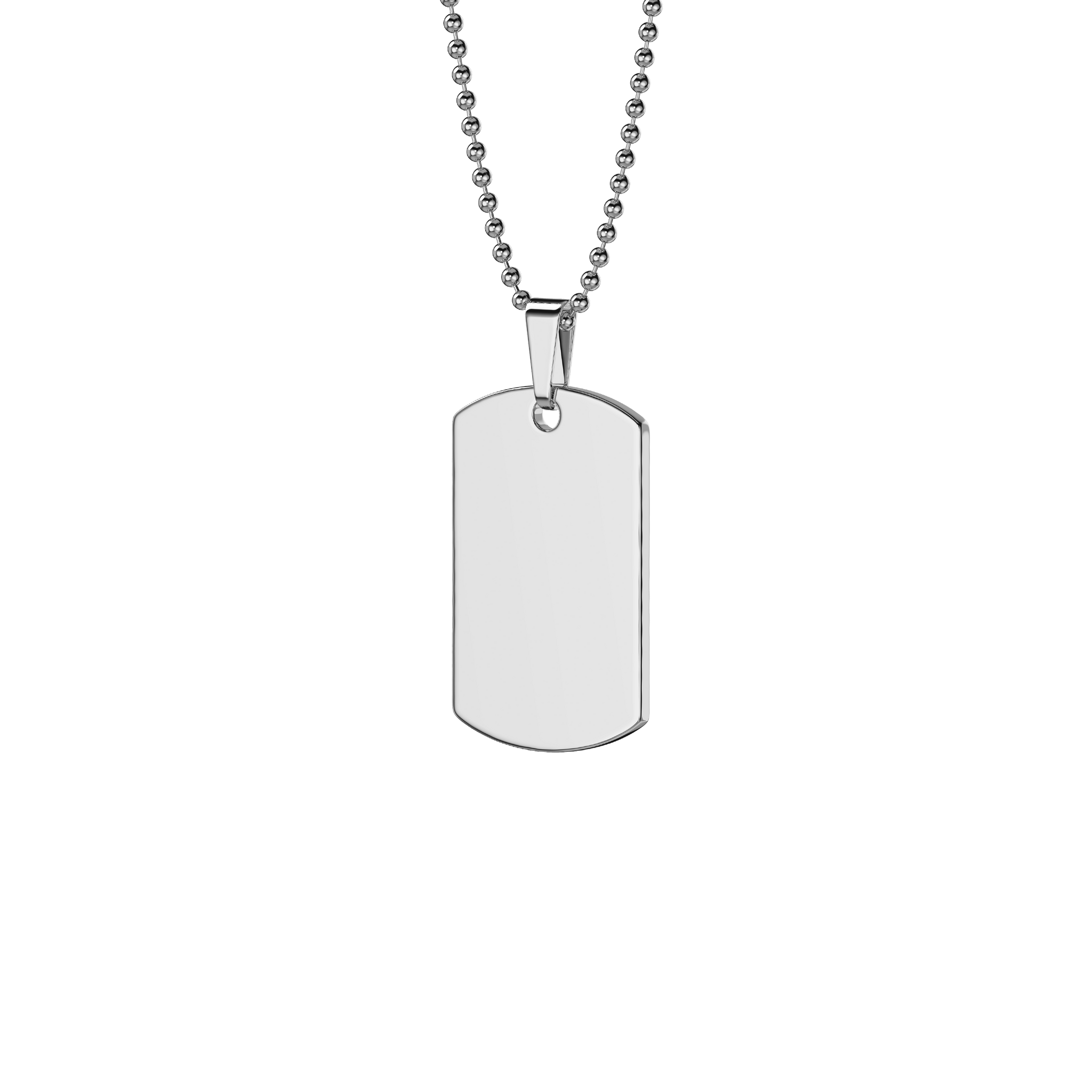 10x Premium Small ID Tag Pendant - Engravable Blank St.Steel – Metaza Ltd
