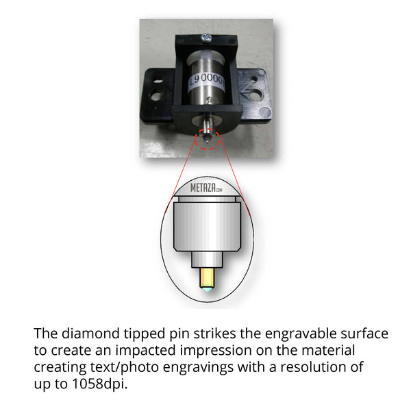 METAZA MPX-90S Photo/Text/Logo Metal Engraver – Metaza Ltd